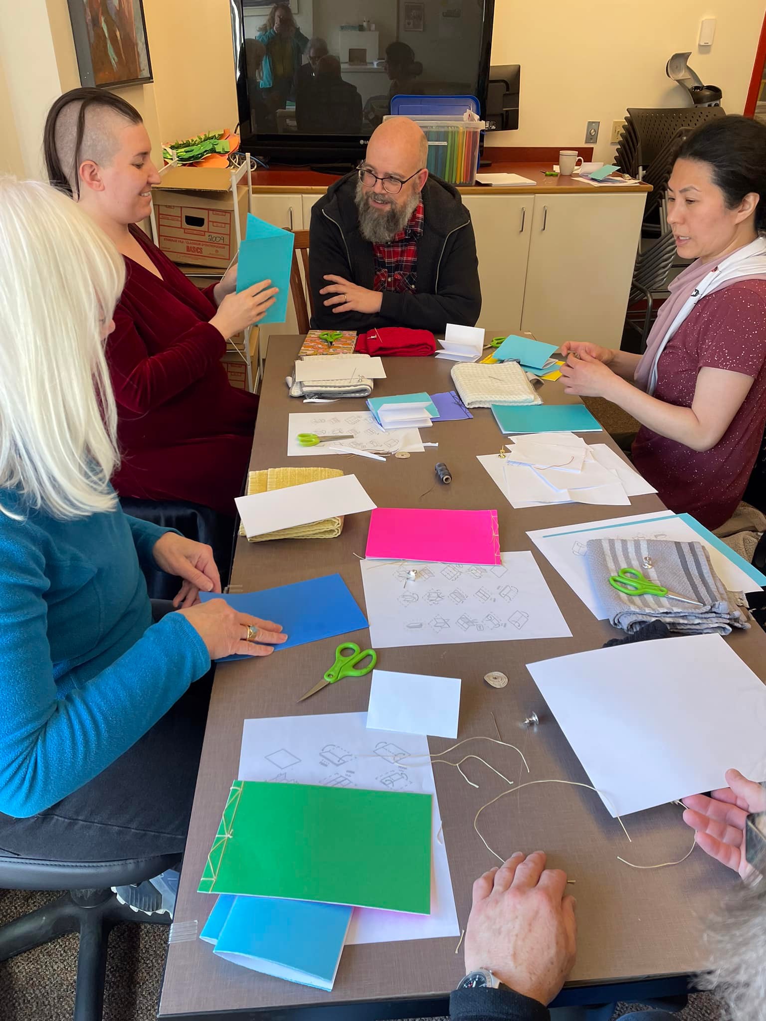 Book-binding workshop! | derek beaulieu's blog